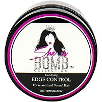 Amazon.com : She Is Bomb Collection Edge Control 3.5 Oz. : Beauty ...