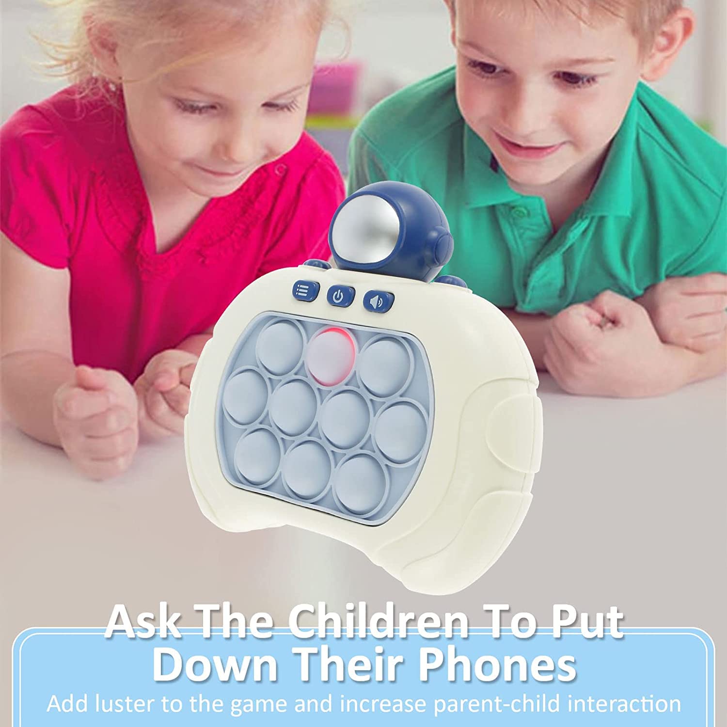 Quick Push Pop It Game with Switching Light Pattern. Light Up Pop It ...