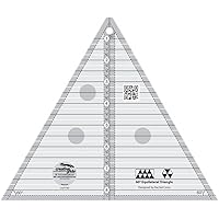 Amazon.com: Creative Grids 45 Degree Half-Square Triangle 8-1/2in Quilt ...