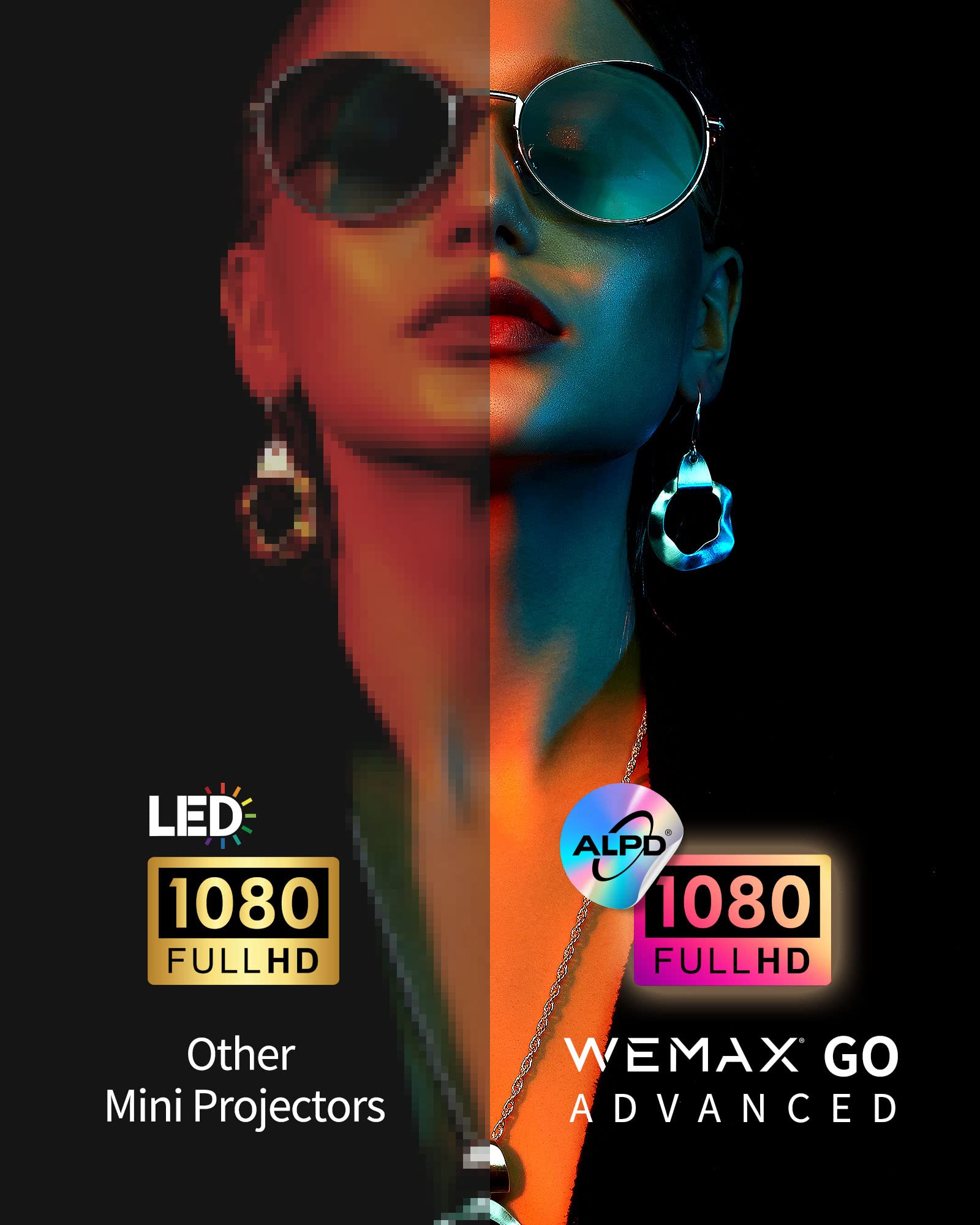 Mua WEMAX Go Advanced Portable Laser Projector, Mini Projector with ...
