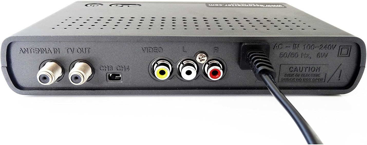 Digital Stream DTX9980 Analog Pass-Through DTV Converter Black ...