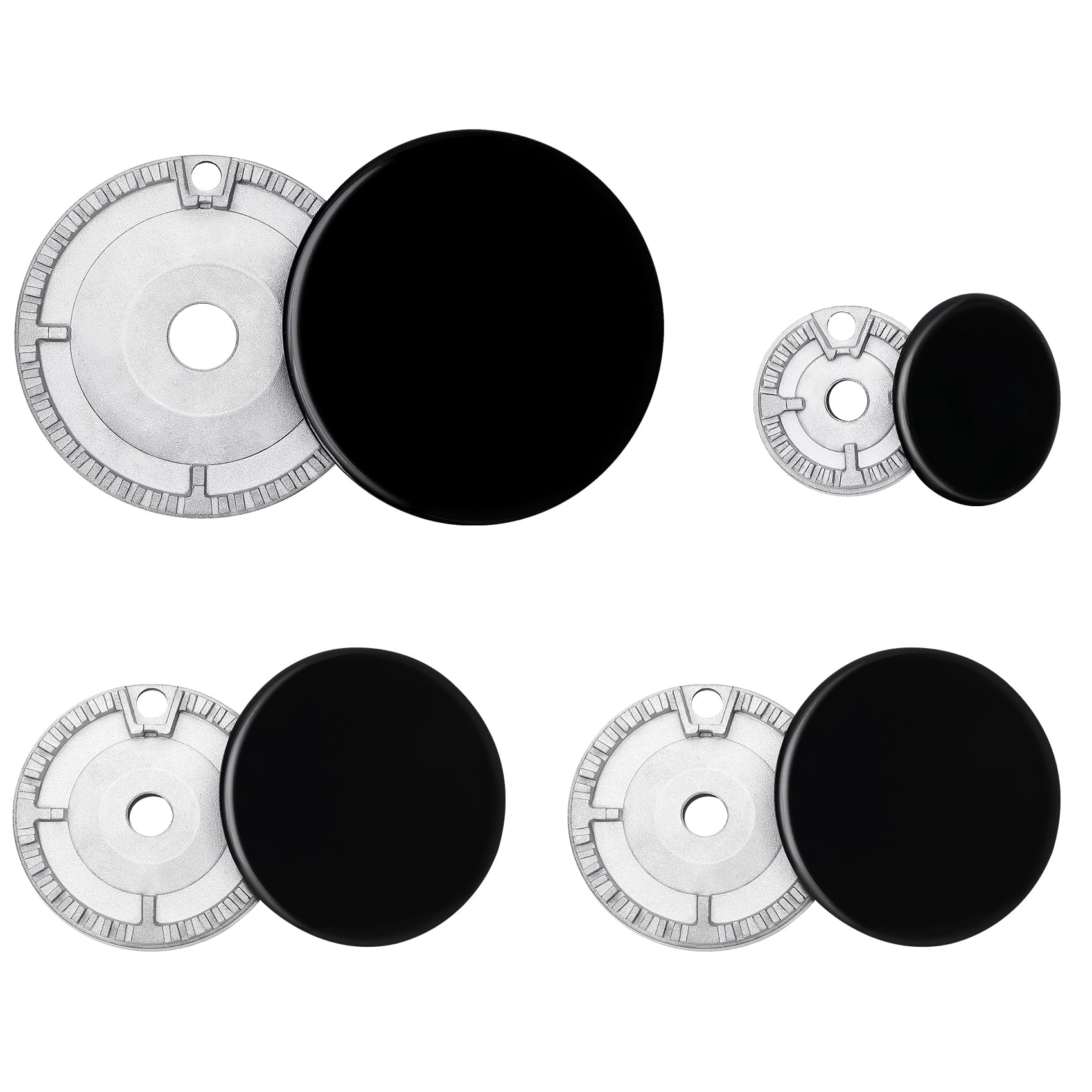 Mua Lapert Upgraded Cooker Hat Set,Surface Gas Stove Burner Caps and ...
