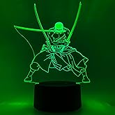 Otaku Lamps Luffy One Piece – Anime Lamp Figure Night Light, 16 Color ...
