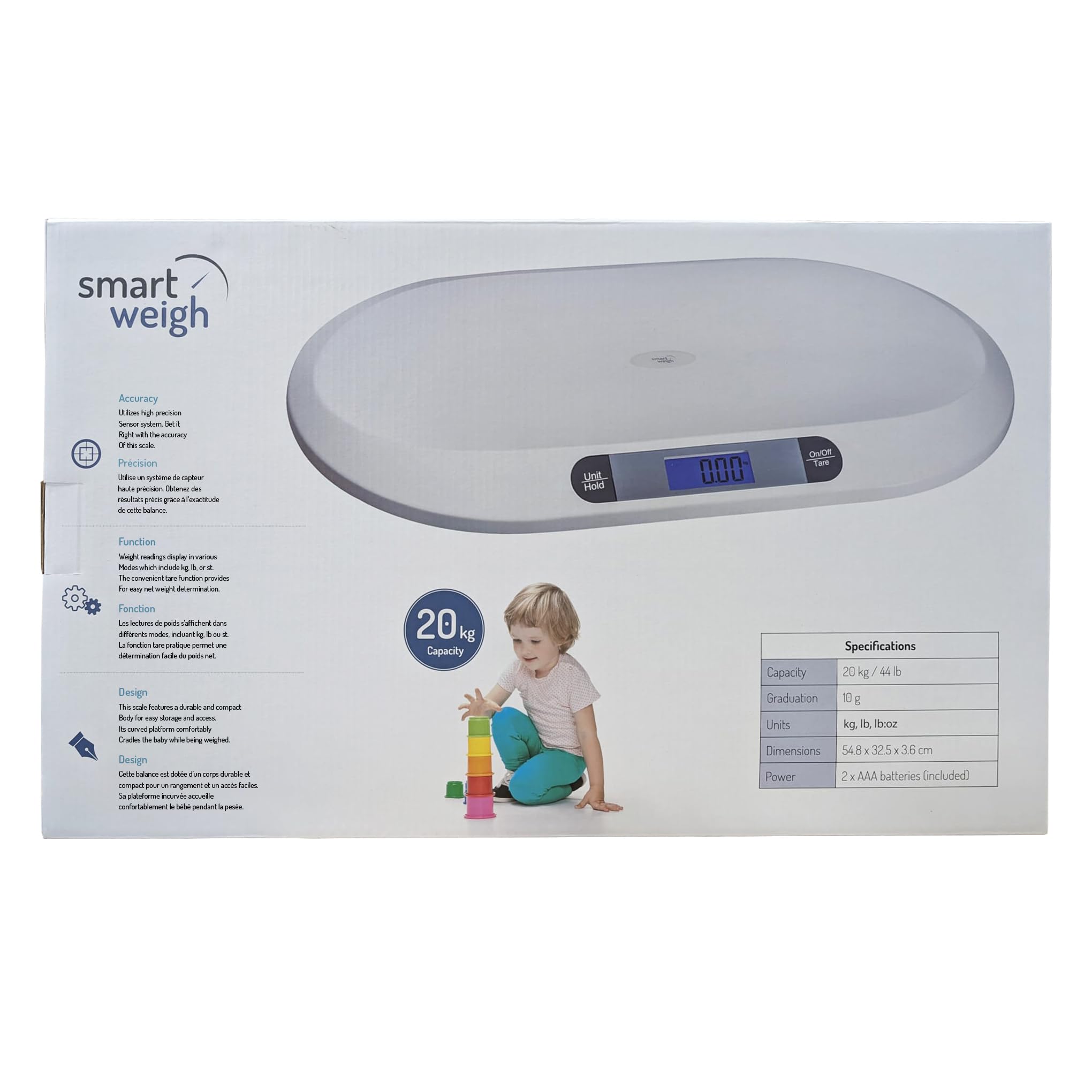 Mua Smart Weigh Digital Baby Scale Infant Scale for Weighing Pet Scale ...