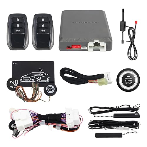 EASYGUARD EC002PP-T2-FOR PKE Remote Starter with Passive keyless Entry ...