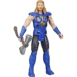 Amazon.com: Marvel Avengers Titan Hero Series Mighty Thor Toy, 12-Inch ...