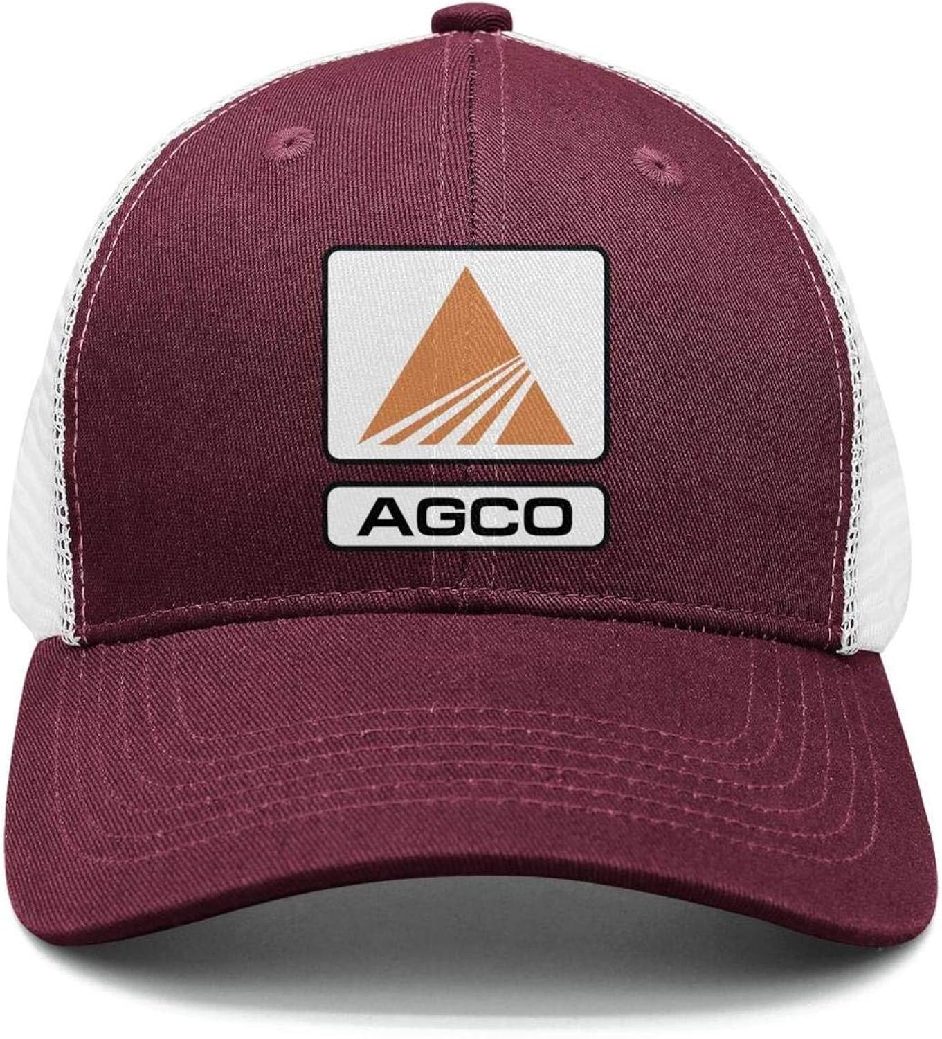HF12GHFHI Unisex Maroon Caps Simple agco-Logo-Transparent-Symbol ...