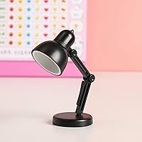 2 Pack LED Mini Table Lamp Fold-able Night Reading Book Lamps for Home ...