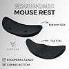 Virtusx Ergonomic Wrist Rest for Mouse, Right-Handed Gliding and ...