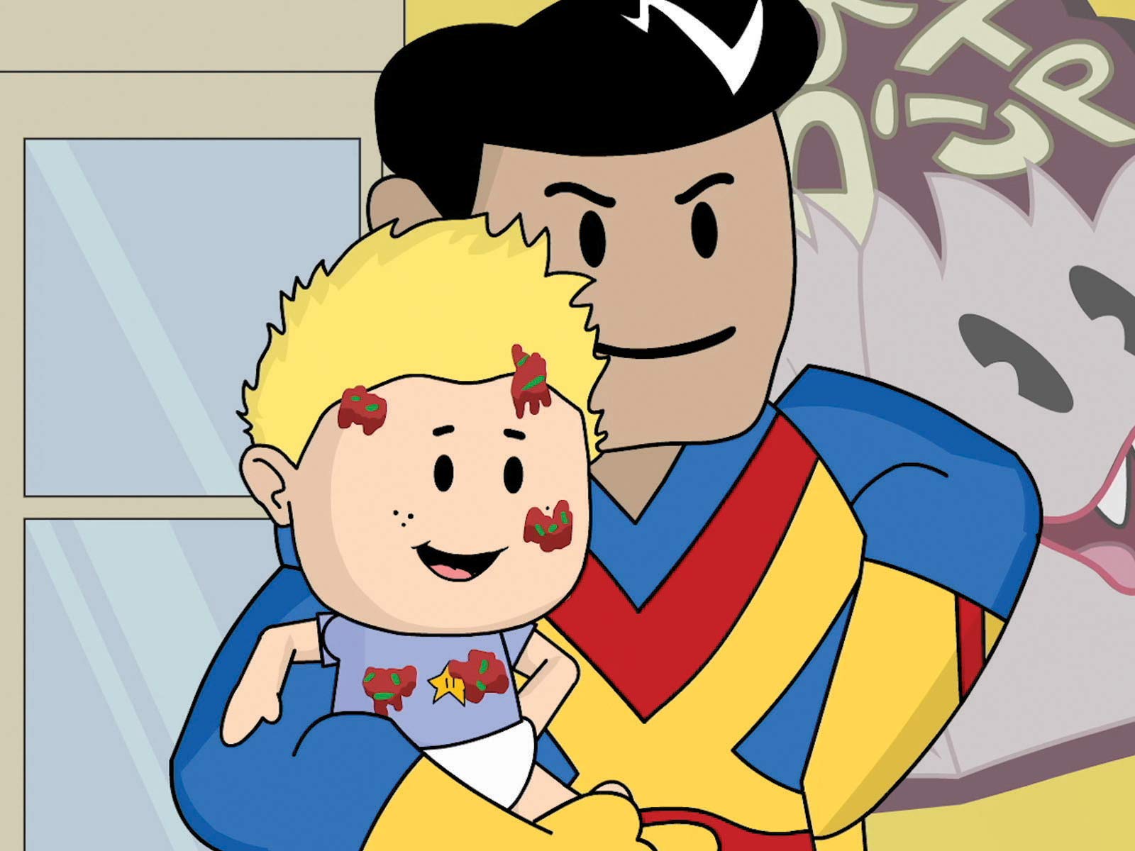 Watch Clip: The Baby Alan Cartoon | Prime Video