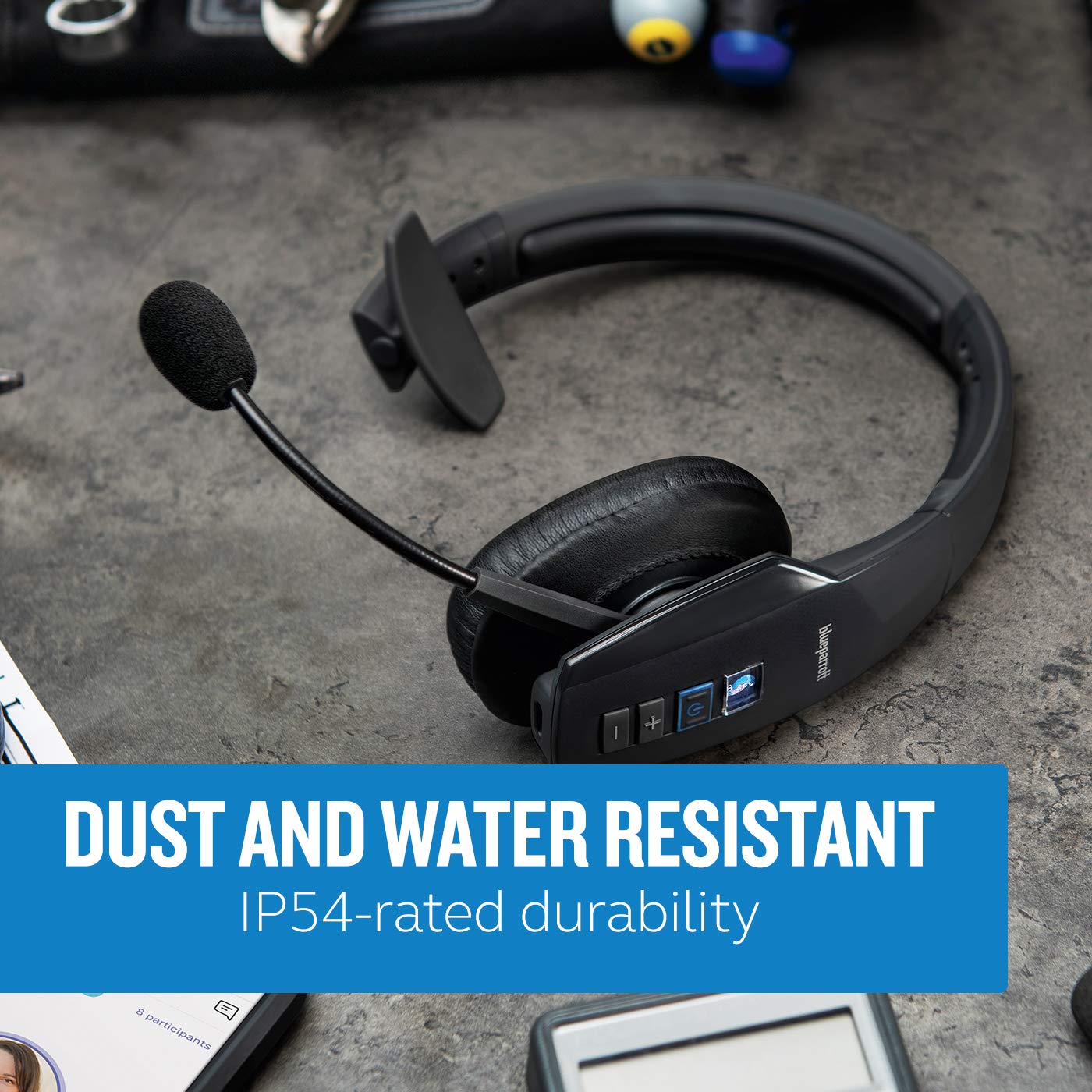 Mua B450-XT Noise Cancelling Bluetooth Headset – Updated Design with ...