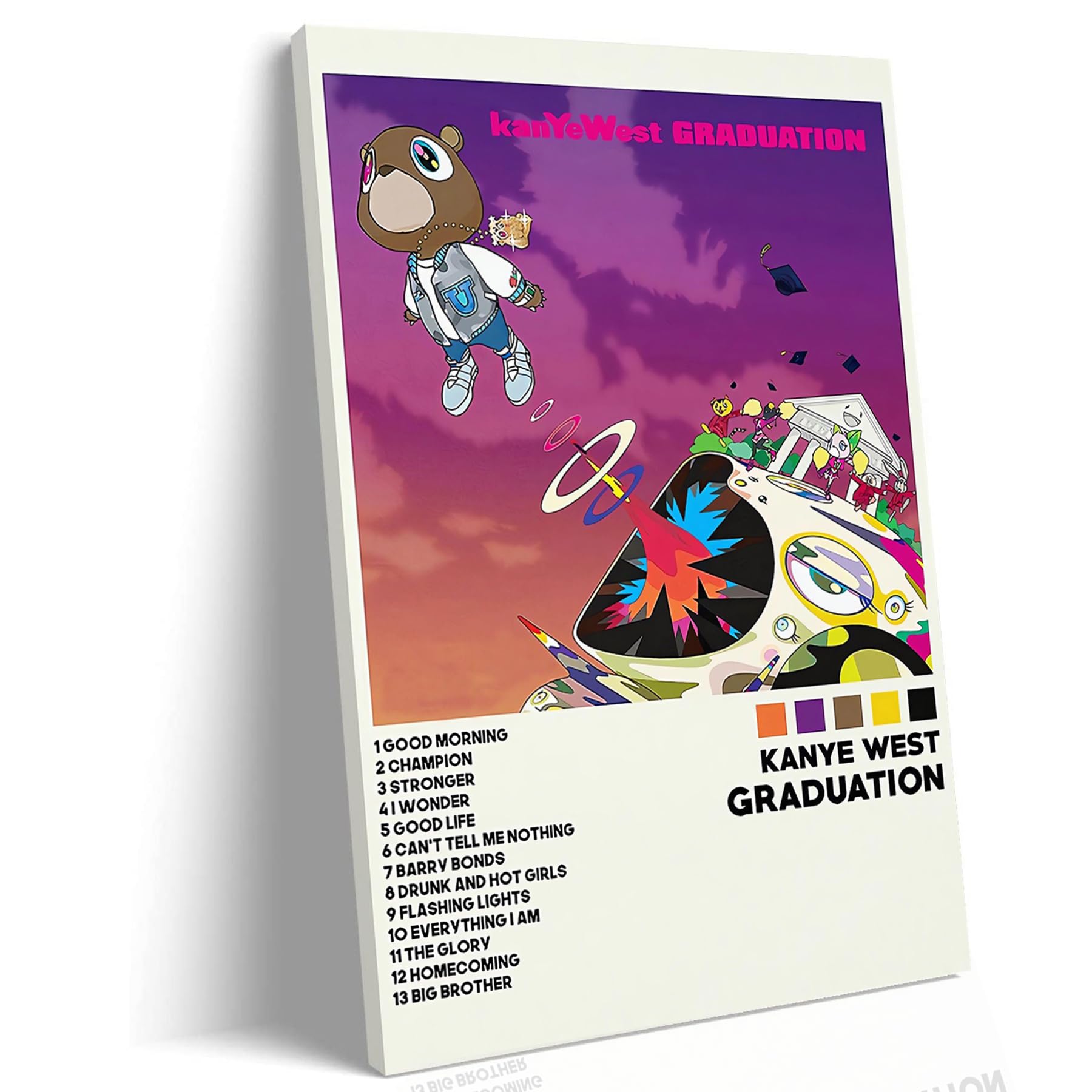 Mua Kanye West Graduation Canvas Poster trên Amazon Mỹ chính hãng 2024 ...