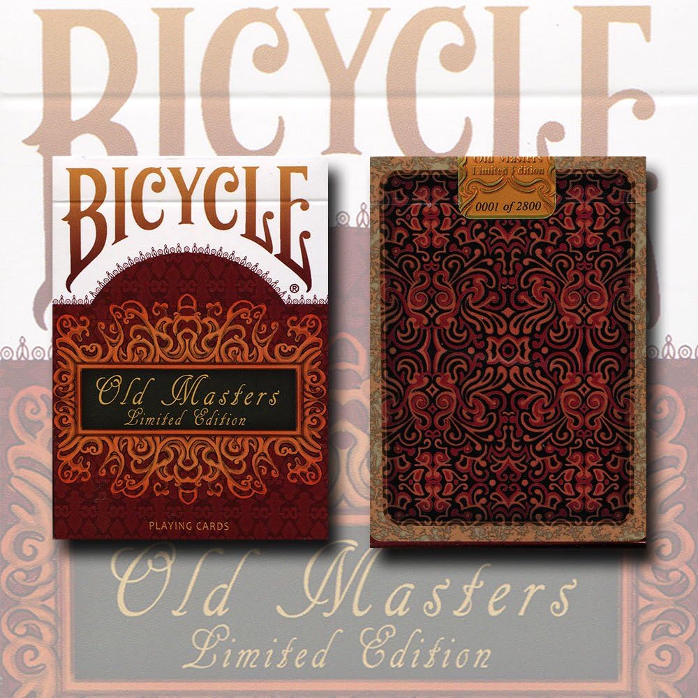MMS Bicycle Old Masters Playing Cards (Numbered Limited Edition Tuck ...