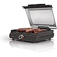 Amazon.com: Ninja GR100 Sizzle Smokeless Indoor Grill with Nonstick ...