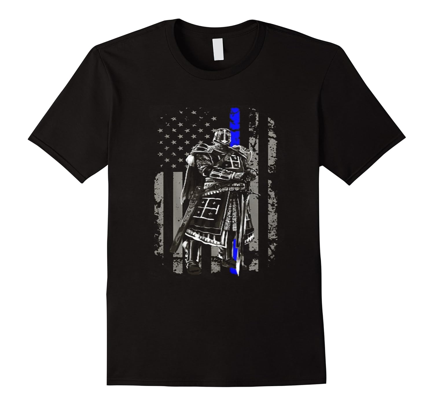 Thin blue line Knight Templar Crusader-CD – Canditee