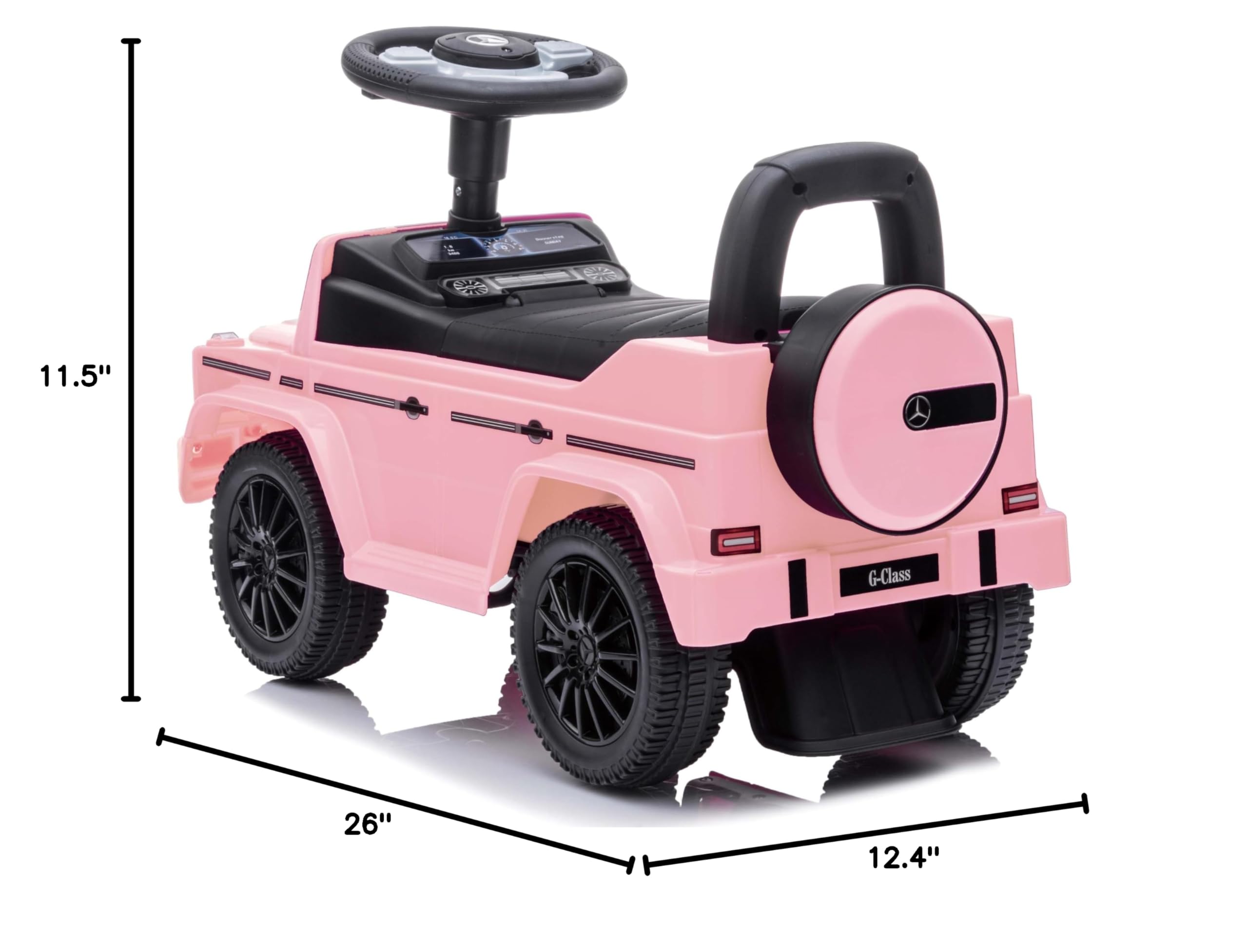 Mua Best Ride On Cars Mercedes G-Wagon Push Car, Baby Pink, Large trên ...