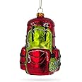 Amazon.com: Hiking/Camping Travel Backpack Glass Christmas Ornament ...