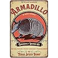 Amazon.com: SaNavie Retro Style Humorous Armadillo Poster Nine-Banded ...