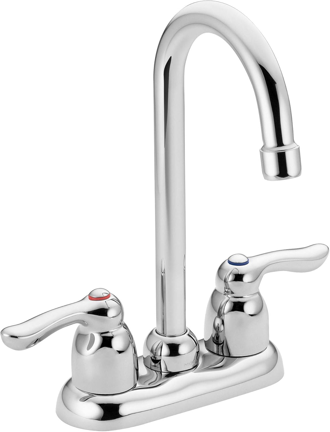 Moen 8957 Commercial M-Bition Two-Handle Wing Style Bar Faucet (Chrome ...