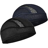 Amazon.com: MELASA Cooling Skull Caps Helmet Liner, Lightweight Mesh ...