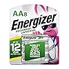 Energizer Recharge Universal Rechargeable AA Batteries (8 Pack), Double ...