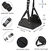 Airplane Foot Hammock - Portable Travel Foot Rest for Flight, Bus ...