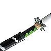 JIHPEN sword.New! Demon Slayer Sword. About 41 in. with Display Stand ...
