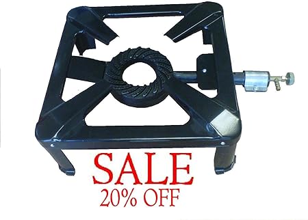 LARGE GAS BOILING RING - FOR USE WITH PROPANE OR BUTANE: Amazon.co.uk ...