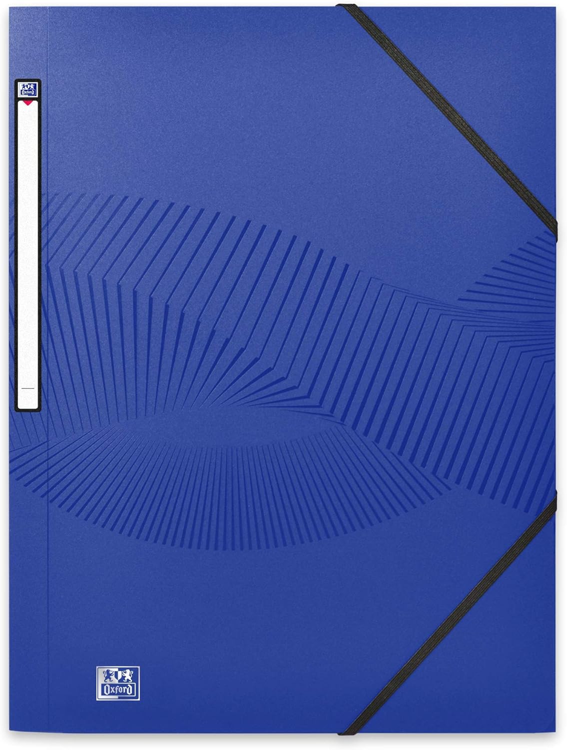Elba Osmose Elasticated Folder 3 Flaps Polypropylene Opaque Blue A4 ...