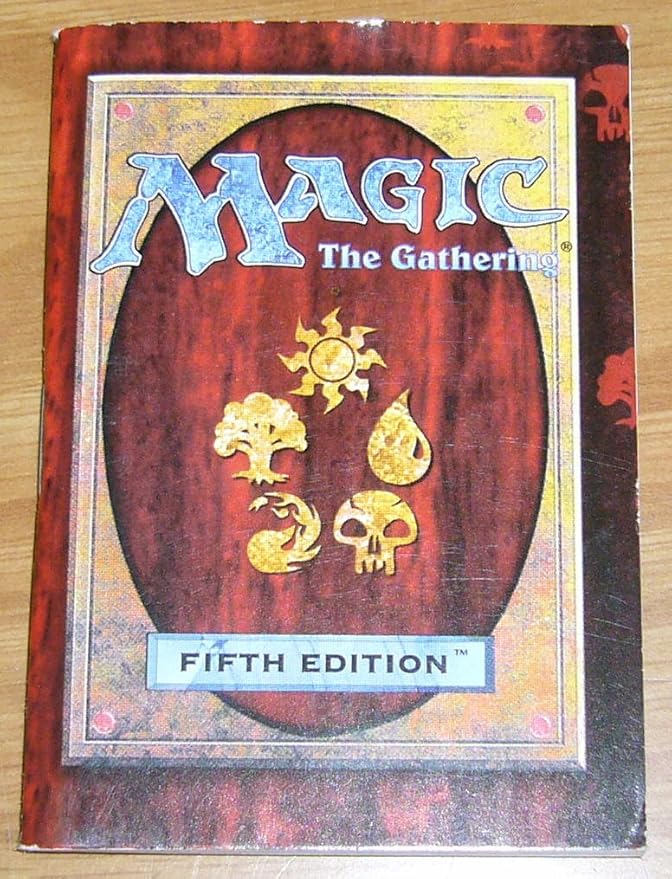 Magic the Gathering 5th Edition Rulebook / Strategy Guide - vintage ...