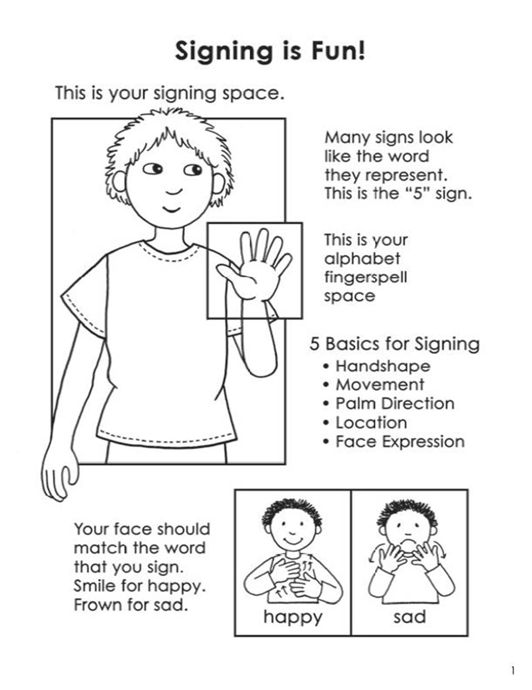 Mua ABC Sign and Color: A Beginner's Book of American Sign Language ...