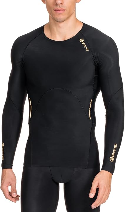 SKINS A400 Haut de Compression Homme Noir FR : M (Taille Fabricant : M ...