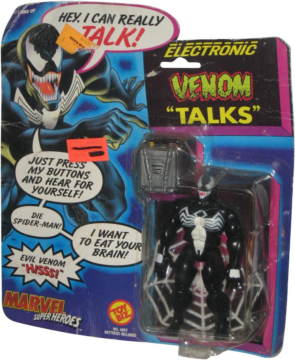 Spider-Man Electronic Venom Talking Action Figure: Amazon.com.au: Toys ...