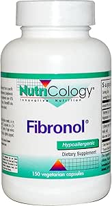 Amazon.com: Nutricology Fibronol, Vegicaps, 150-Count : Health & Household