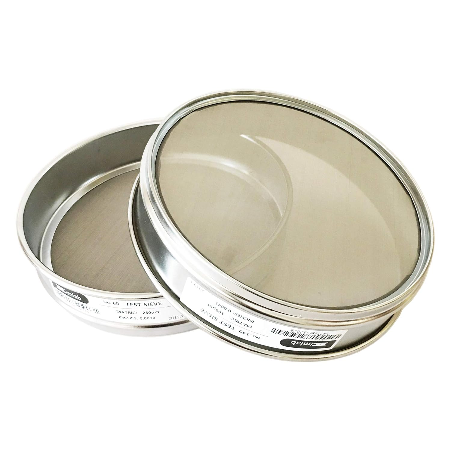 KimLab Economy Test Sieve #325 45μm Opening,Diameter 30cm,Test Sieve,SS ...