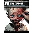 Amazon.com: 50 Tiny Terrors: Grayscale Colored Pencil Coloring Book ...