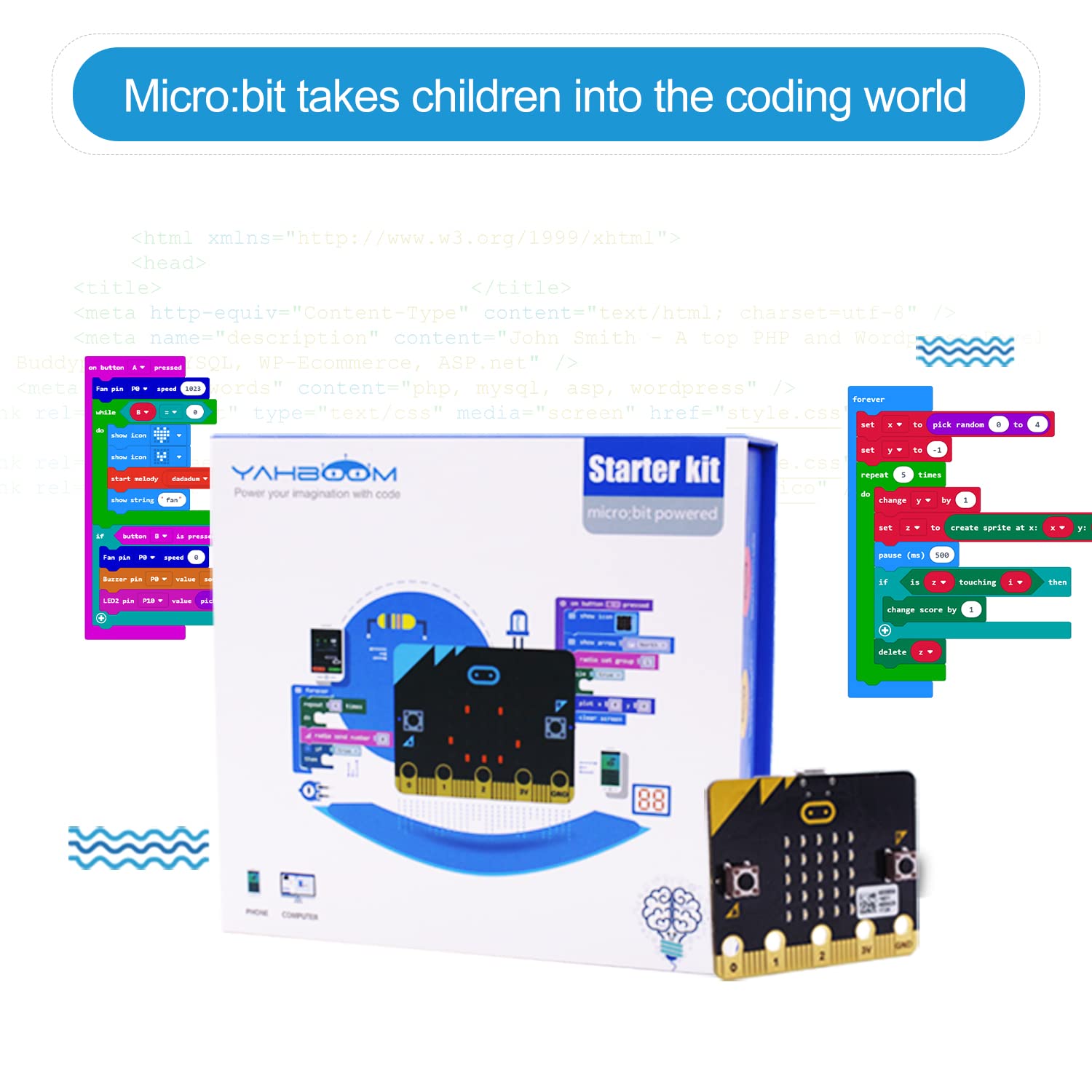 Mua Starter Kit for BBC Micro:bit Programming STEM Micro bit V2 Kit ...