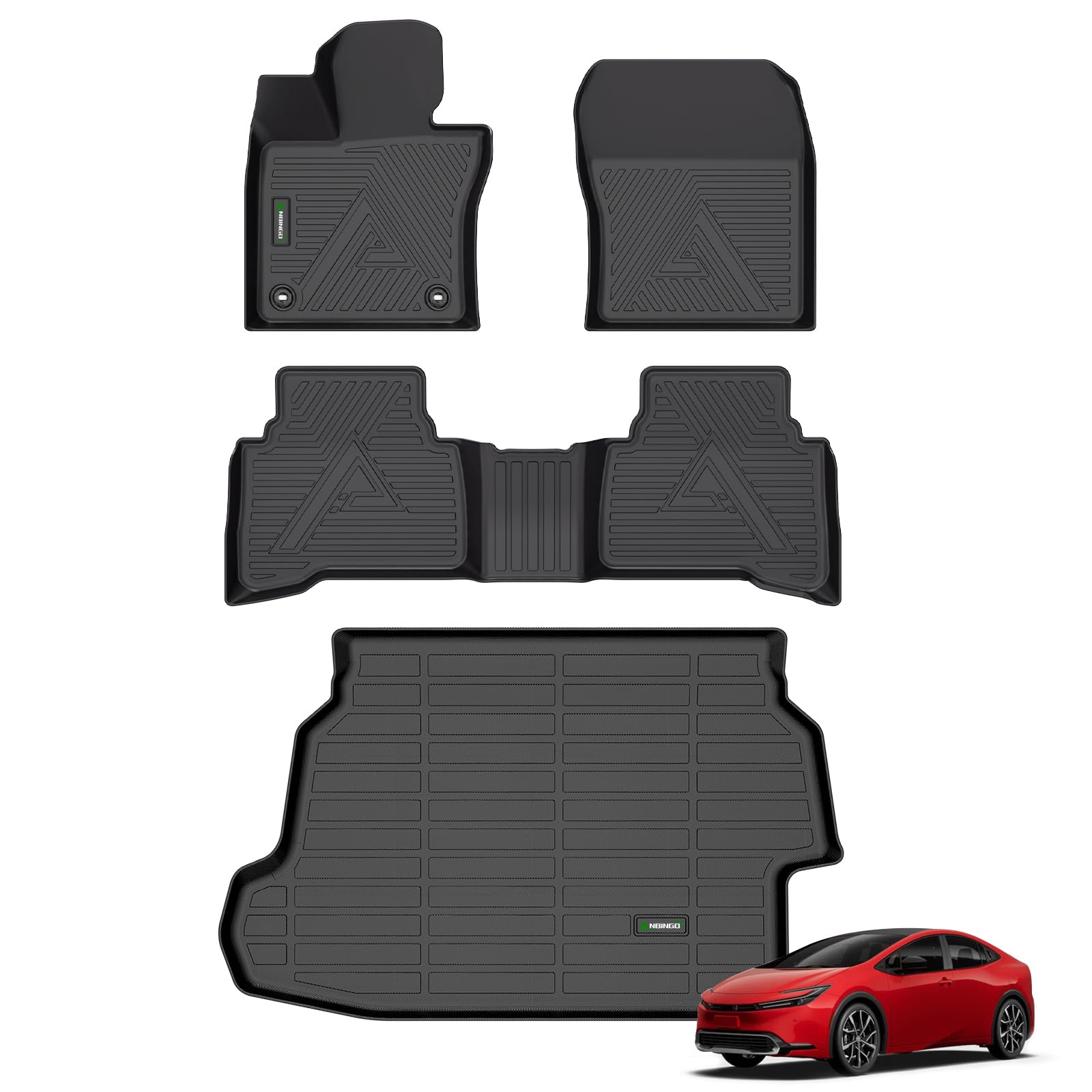 ANBINGO Floor Mats & Cargo Liner Custom for Prius & Prius Prime 2025 ...