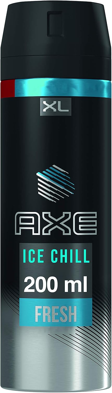 Axe Ice Chill Men's Bodyspray Deodorant 48 Hour Protection 200 ml ...
