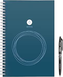 Amazon.com : Rocketbook Wave Smart Notebook - Dotted Grid Eco-Friendly ...