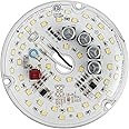 HAOLEDI 4'' 20W LED Ceiling Fan Light Retrofit Kit, Ceiling Flush Light ...