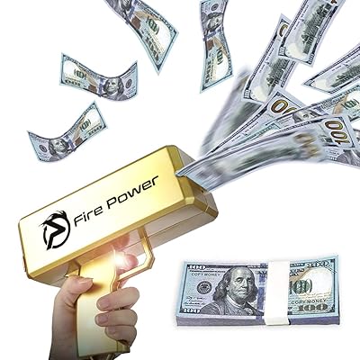 UNKENBO Golden Money Gun - Realistic Prop Gun for India | Ubuy