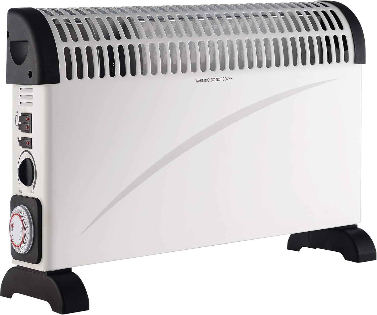 Ossian Turbo Convector Heater with Timer – Portable 2kW Electric Heater ...