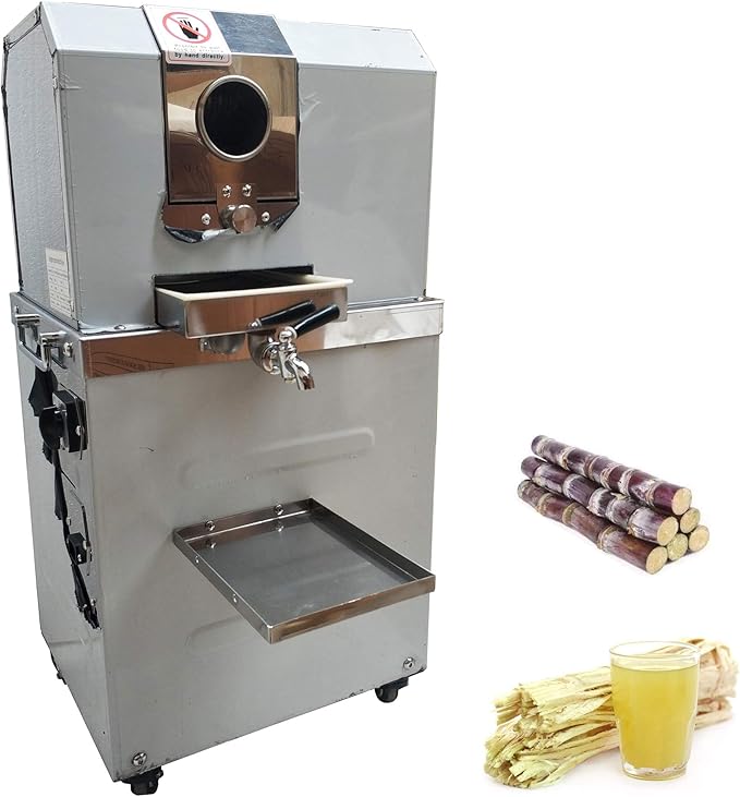 Amazon.com: INTSUPERMAI Sugar Cane Press Juicer Machine Electric Sugar ...