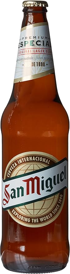 San Miguel Premium Cerveza Lager, 660ml: Amazon.co.uk: Grocery