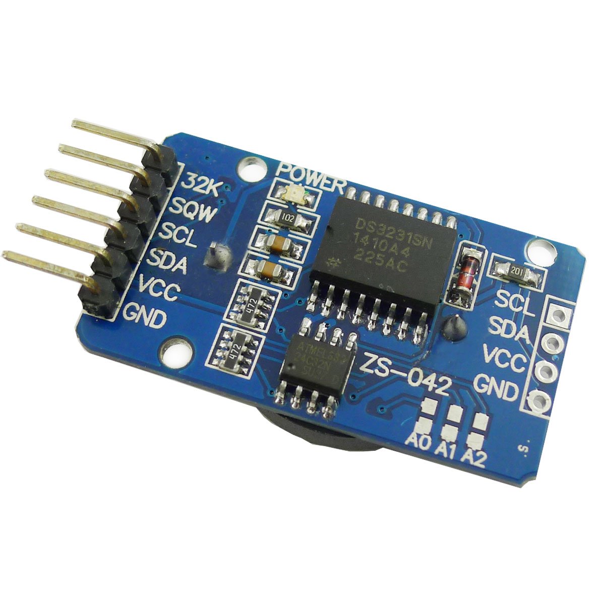 Aihasd Ds3231 Rtc At24c32 Iic Precision Clock Module Storage Module ...