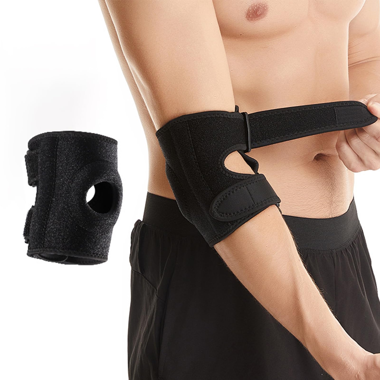 Cinlitek Elbow Brace for Tendonitis & Tennis Elbow Relief, Arthritis ...