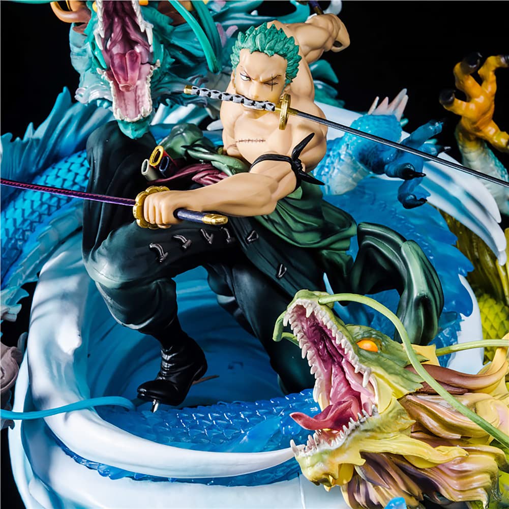 Mua Roronoa Zoro Black Rope, Large Dragons, One Piece Figure, GK Anime ...
