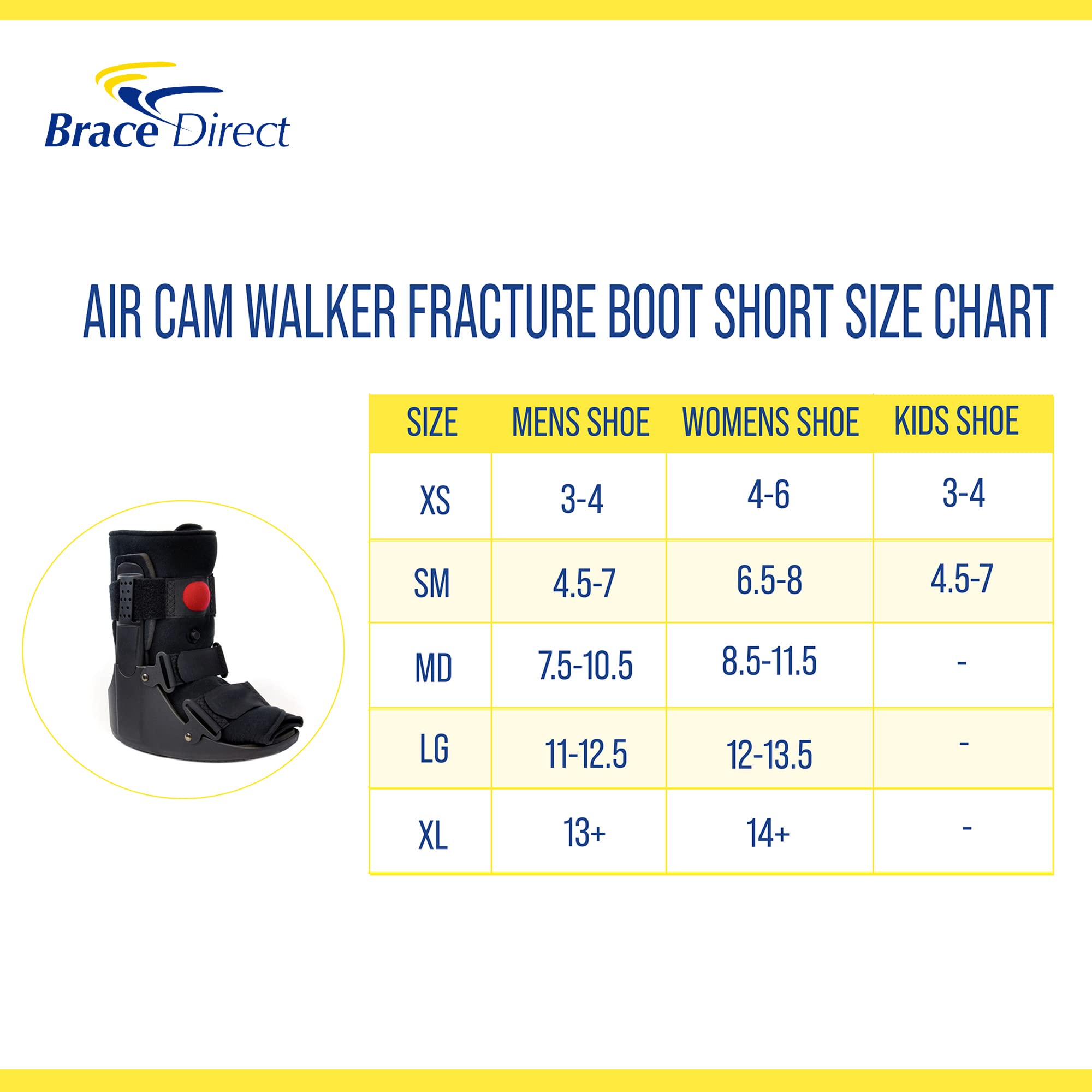 Mua Brace Direct Air CAM Walker Fracture Orthopedic Boot Short ...