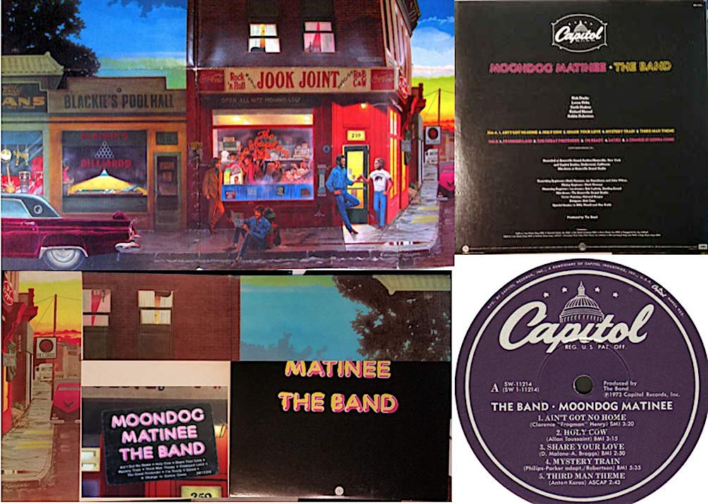 The Band - Moondog Matinee [original 1973 LP with folded outer poster ...